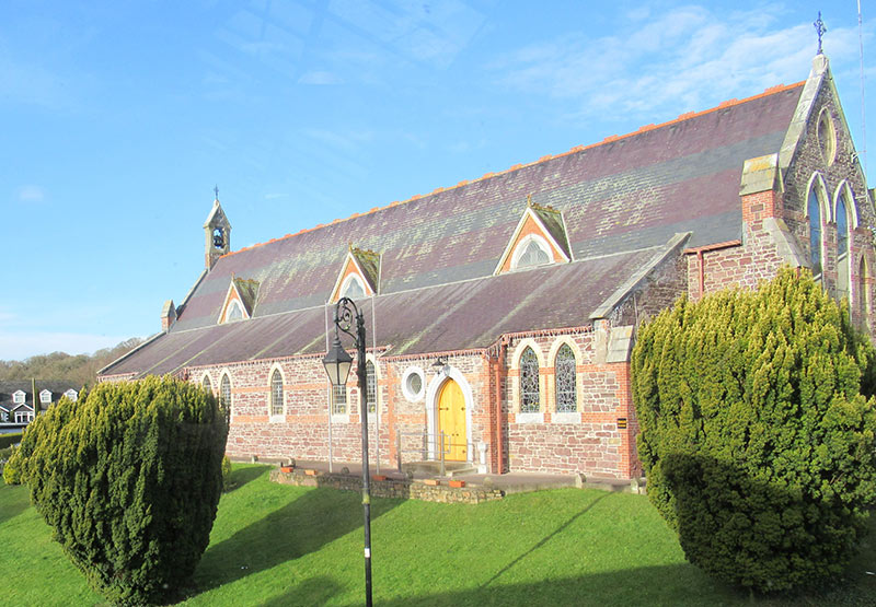 Construction of the Church of The Immaculate Conception Blarney ...